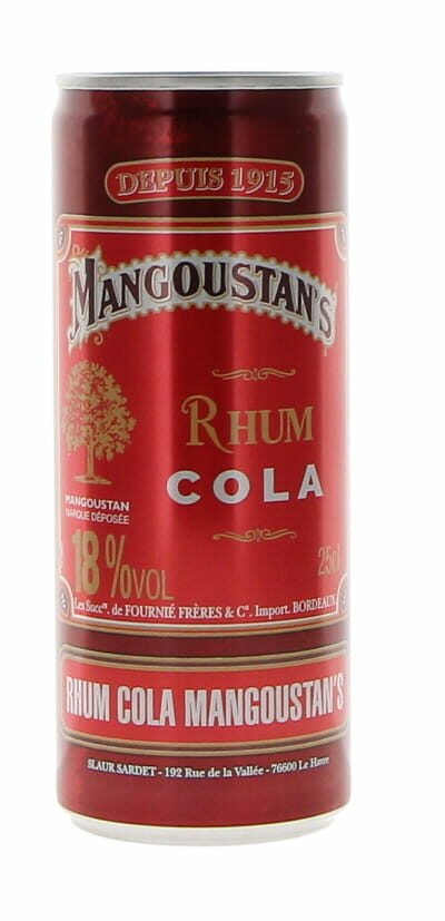 SLAUR SARDET - Rhum Cola Mangoustan's